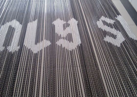Decorative Architectural Wall Cladding Woven Wire Mesh Laminated Glass