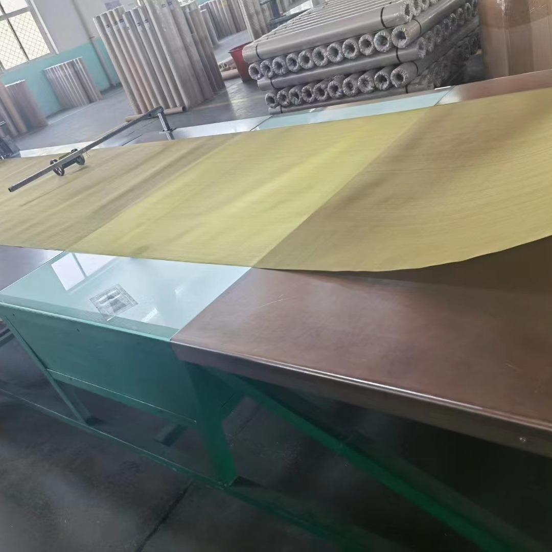 H65 Brass 0.40mm Copper Wire Mesh Twill Weave For Filter