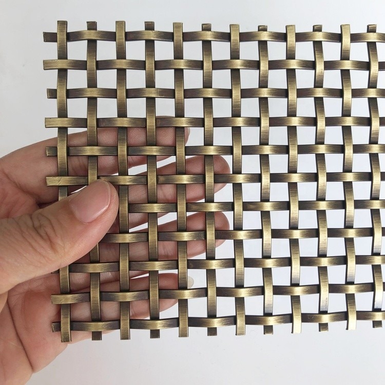 3m X 1.5m Decorative Steel Mesh Panel For Ceiling And Cabinet Doors
