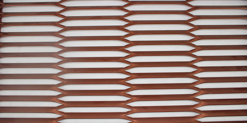 Perforated Aluminum Expanded Metal Screen for Decoration: allows air ...