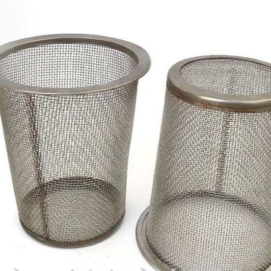 60-120 Mesh Ss Wire Mesh Filter Strainer Cap For Industrial Filtering